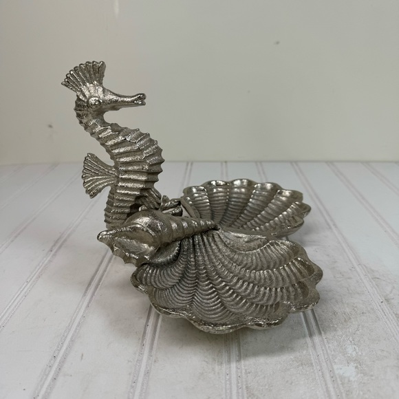 unbranded | Dining | Vintage Silver Sea Shell And Seahorse ...